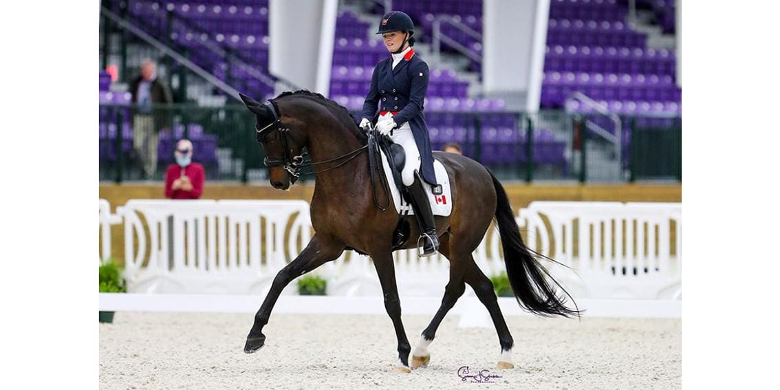 Dressage Canada Sweeps Podium in First World Equestrian Center CDI ...