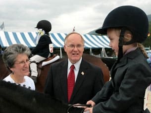 Governor Jim Douglas to Visit the Vermont Summer Festival - HorsesDaily