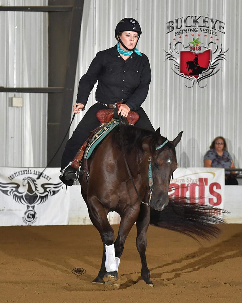 Para Reiner Jennifer Flanagan High Points Twice at Buckeye Reining ...