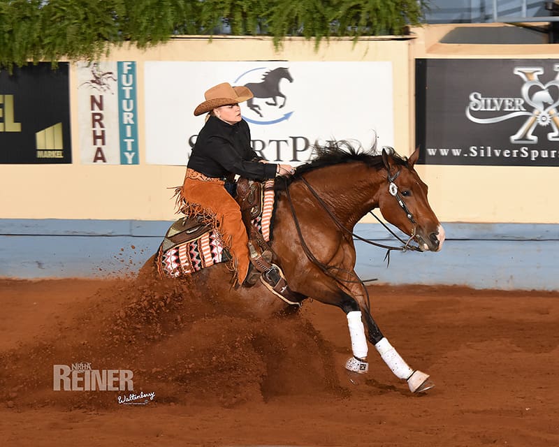 Mandy McCutcheon and Gunner Be Custom Score Spot in FInals - HorsesDaily