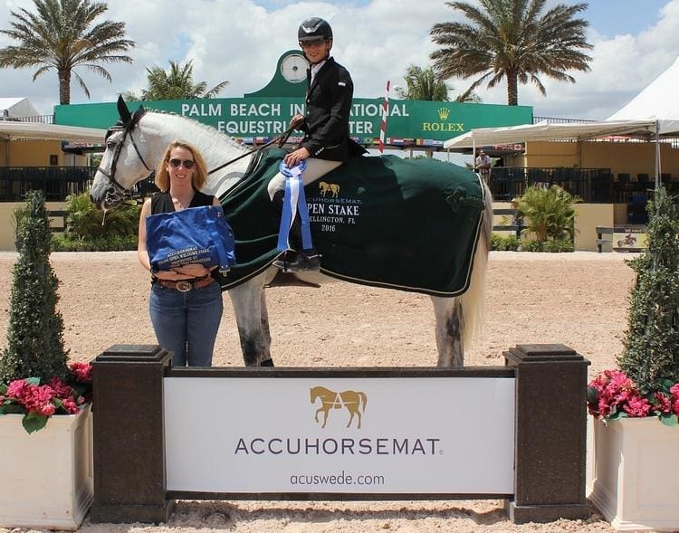 Mark Bluman and Thriller P Sprint to a Win in the $10,000 Accuhorsemat ...
