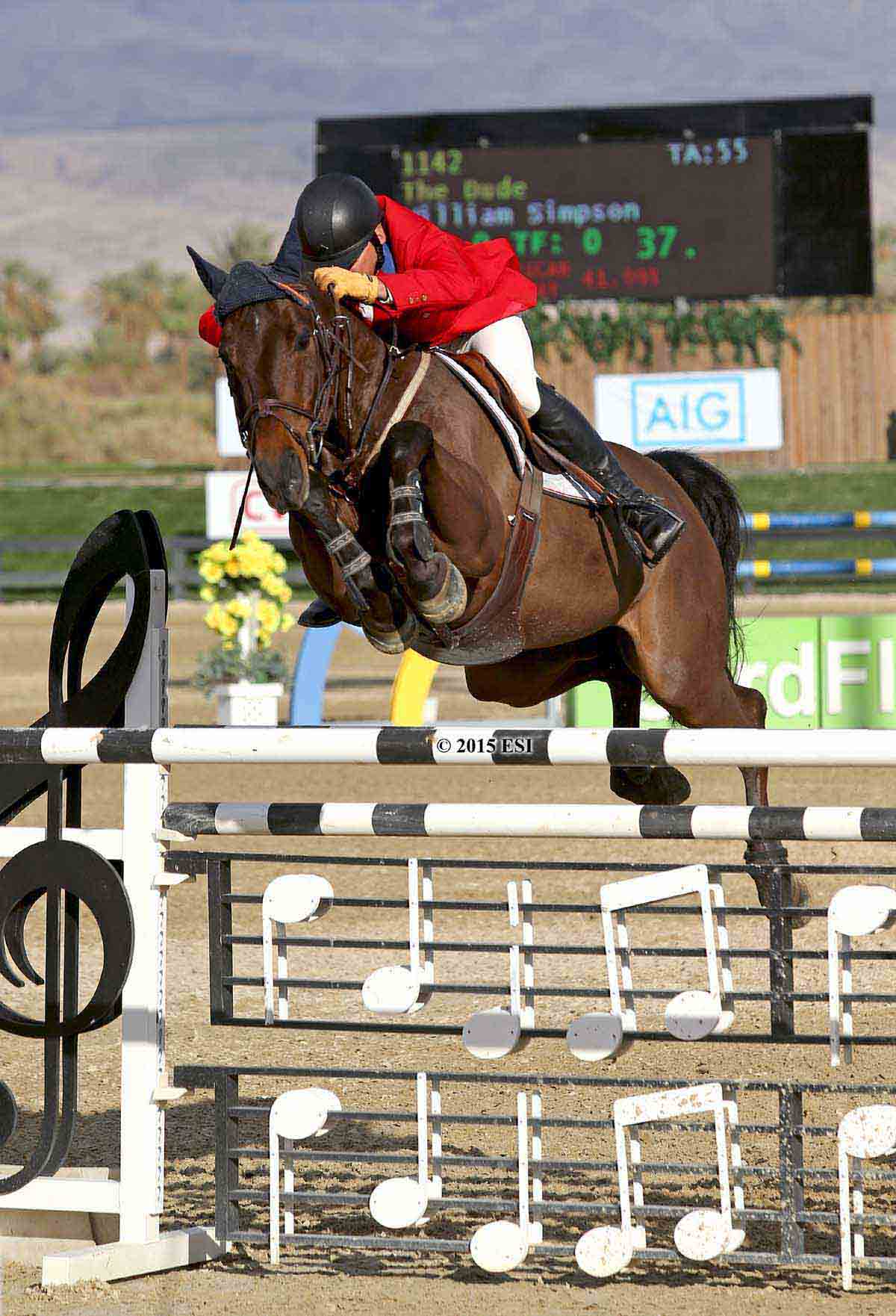 Will Simpson Remains Unbeaten in HITS Thermal Grands Prix - HorsesDaily