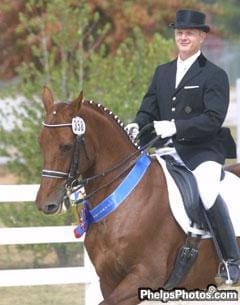 Jason Canton and Tango: 2001 ABIC/USDF Region Three Fourth Level ...
