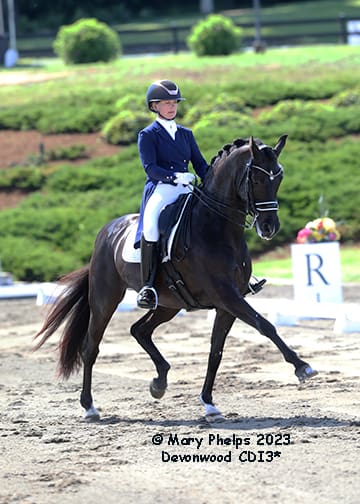 Pia Fortmüller and Frieda Decorate and Dominate The Devonwood Dressage ...